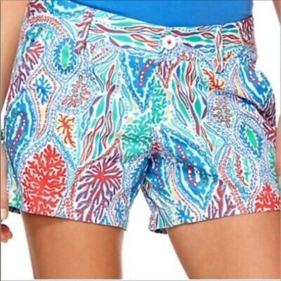 Lilly Pulitzer | Shorts | Lily Pulitzer Callahan Short Multi Let Minnow ...